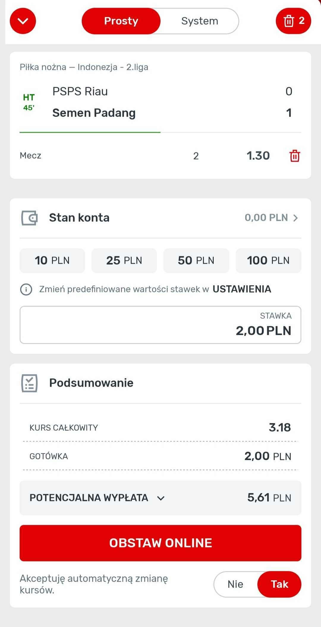 Jak postawić kupon w aplikacji? – Superbet