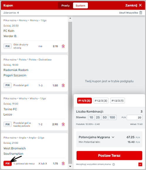 Kupon systemowy – co to jest i jak grać? – Superbet